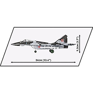 COBI Armed Forces MIG-29 NATO Code Fulcrum Plane