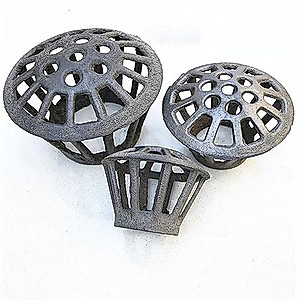 Alipis Gutter Guard Strainer Iron Drain Outdoor Roof Anti-Blocking Line Cap Drain Cover Gutter Protector Cleaner Gutter Cleaning Tool from Clogging Pipes