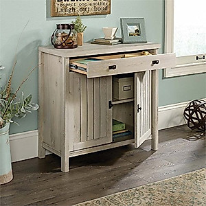 Sauder Costa Library Base, Chalked Chestnut finish