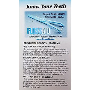 Flossaid Dental Floss Holder 4 pack