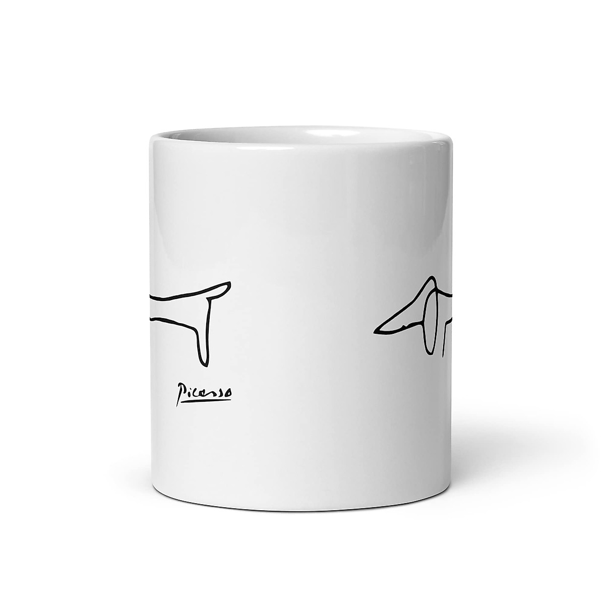 Dog Lump Dachshund Line Art Mug (11oz - 15oz)