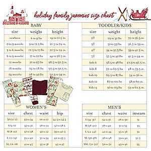 Burt's Bees Baby Baby 2-Piece Family Jammies Matching Holiday Organic Cotton Pajamas, Woodland Winter, 24 Months