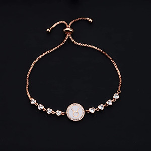 TGBJE Zodiac Constellation Bracelet Zodiac Sign Gift Horoscope Gift Birthday Gifts for Women (Taurus Bracelet)