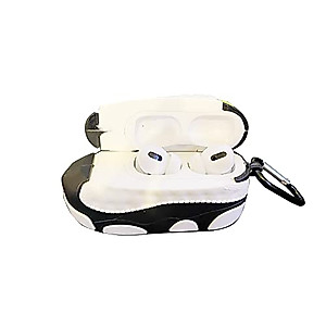 Sports Shoes Airpod pro Case Cover, 3D Creative Sports Shoes Cute Cartoon Funny Fun, Soft Silicone Air pods Character Skin Keychain Ring, Girls Boys Teens Men Case for Airpods Pro 2019