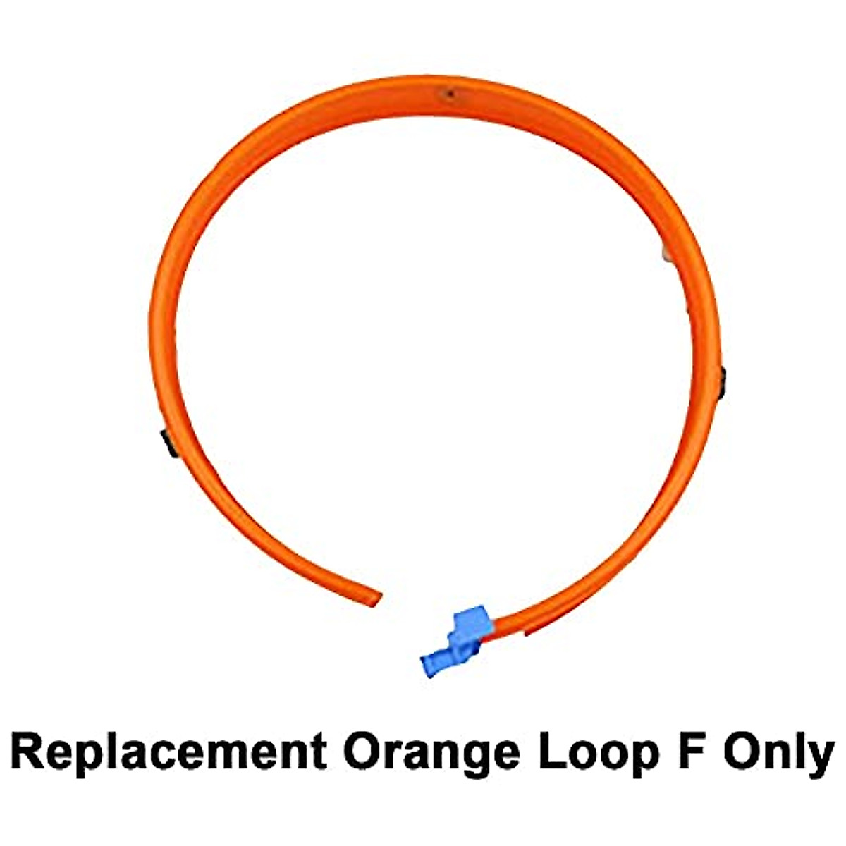 Replacement Parts for Hot Wheels Corkscrew Crash Track Set - FTB65 ~ Die-cast Car Racking Set ~ Replacement Orange Loop F