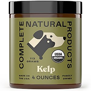 Complete Natural Products Organic Kelp Powder for Pets - 4oz - Pure Organic Kelp Powder