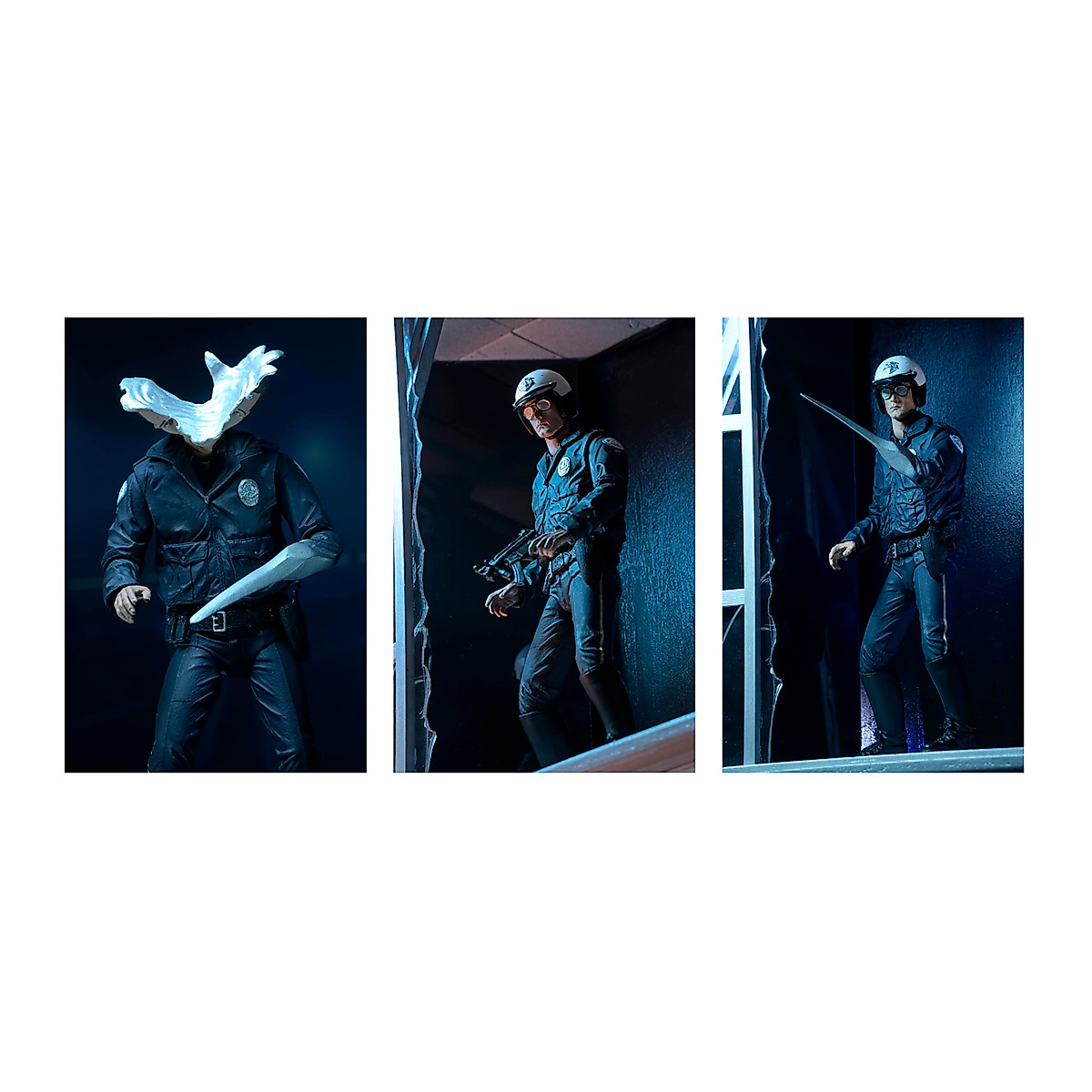 NECA Collectible Ultimate T-1000 Motorcycle Cop Terminator 7" Scale Action Figure