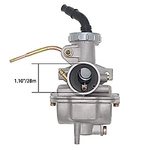 PZ20 Carburetor for tao tao 125 110 90 70 50 ATV Dirt Bike Baja Kazuma Go Kart 4-stroke engine With Inlet Pipe Manifold Kit