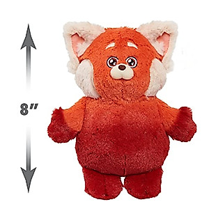 Disney and Pixar Turning Red Small 8-inch Plushie Stuffed Animal Red Panda Mei, Officially Licensed Kids Toys for Ages 3 Up, Basket Stuffers and Small Gifts by Just Play