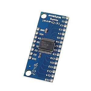 12Pcs CD74HC4067 16-Channel Analog Digital Multiplexer MUX Breakout Board Module CD74HC4067 CMOS Precise Module Compatible with DIY