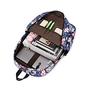 Wadirum Women Leisure Backpack Purse College School Backpack for Girl Fox