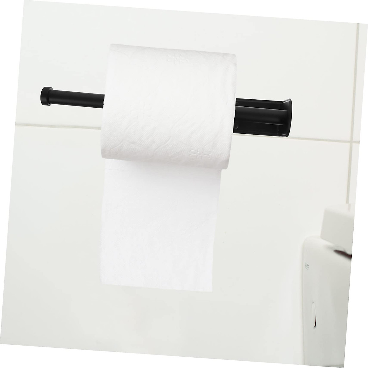 Towel Roll Holder Bath Towel Rack Kitchen Towel Bar Toilet Tissue Rack Towel Racks for Bathroom Wall-Mounted Storage Rack Paper Towel Organizer Towel Hanger Wall Shelf Dispenser