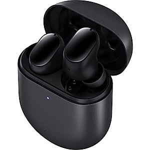 Xiaomi New 2021 Redmi Buds 3 Pro Airdots In-Ear Earbuds, 35dB Smart Noise Cancellation, Dual-device connectivity, Wireless charging, 28hr battery, Dual transparency mode, Bluetooth 5.2, Graphite Black