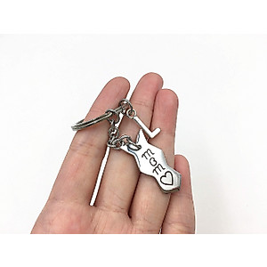 Big sis lil sis mom heart puzzle keychain,mom 2 daughters,mom two daughters,mother and 2 daughters,mother and two daughters gifts