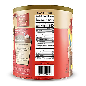 Caffe D'Vita Mocha Cappuccino Mix - Mocha Powder Mix, Instant Cappuccino Mix, Gluten Free, No Cholesterol, No Hydrogenated Oils, No Trans Fat, 99% Caffeine Free, Mocha Mix - 4 LBS