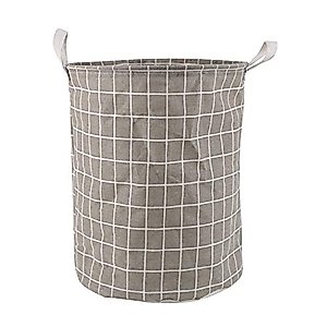 Large Storage Basket with Handle Collapsible Saving Space Laundry Basket Foldable Waterproof Basket for Home