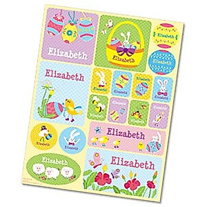 Easter Activty Kit for Kids - Coloring Book, Personalized Placemat and Stickers - I See Me!