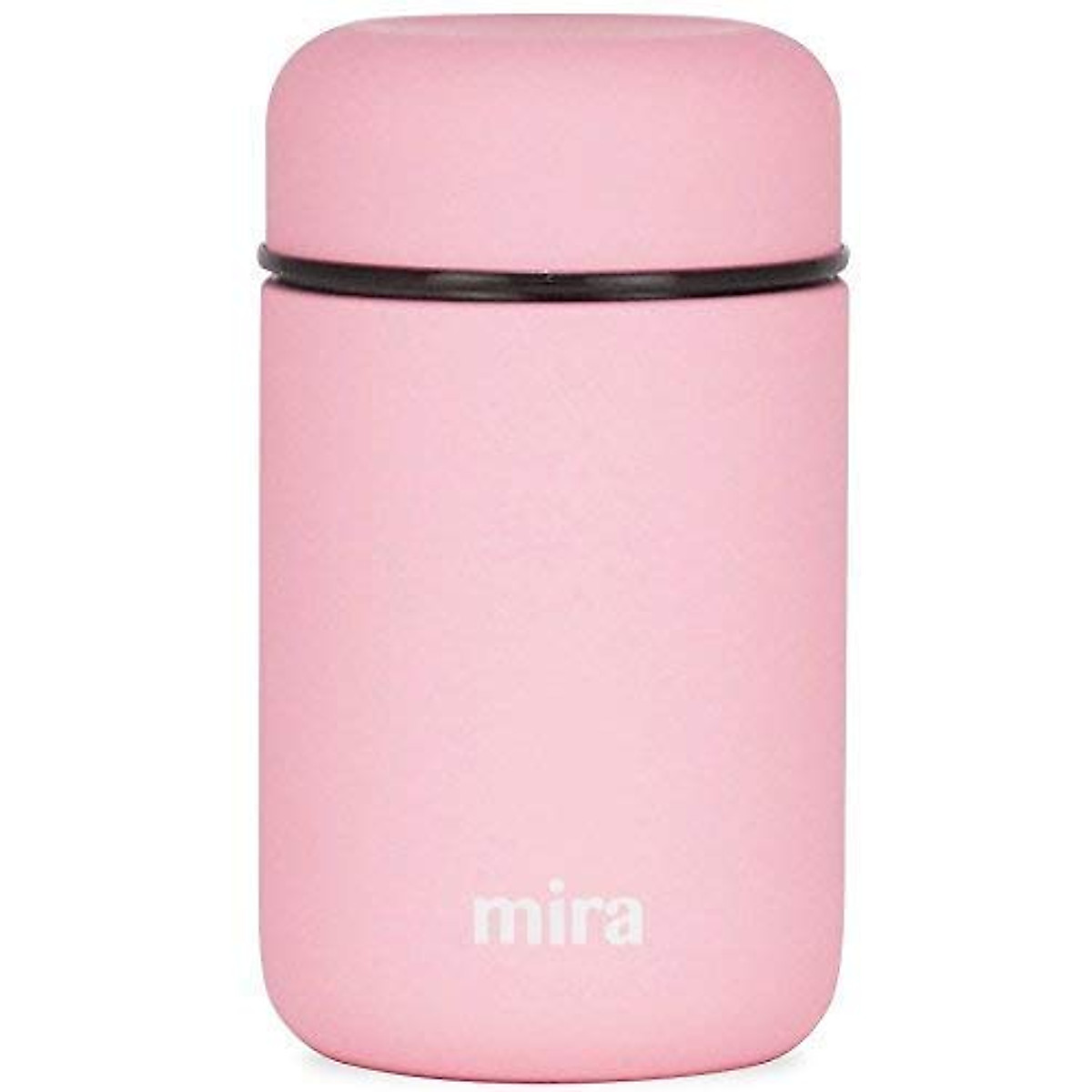 MIRA Kids Lunch Bundle with 7oz Insulated Bullet Flask (Taffy Pink) and 13.5oz Insulated Food Jar (Rose Pink)