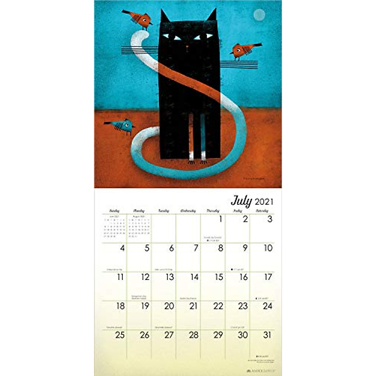 Feline 2021 Calendar