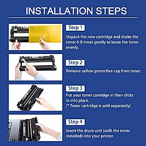 NUCALA Compatible High-Yield Drum Unit Replacement for Brother DR-223CL DR223CL DR-223 DR223 MFC-L3730CDW HL-3210CW HL-3230CDW HL-3270CDW HL-3290CDW DCP-L3550CDW MFC-L3770CDW Printer (1-Pack, Black)