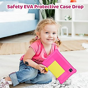 Tablet for Kids 7 Inch Android 12 Kids Tablets Parental Control Bluetooth, WiFi, Dual Camera, Children's Tablet Educational, Games