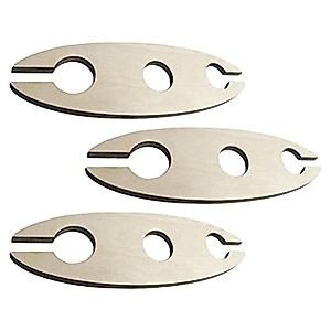 VALICLUD 3pcs Wine Rack Mini Wine Bottle Rack Table Shelf Display Stand Wine Cup Holder Rack Wine Bottle Hanger Wooden Clothes Drying Rack Wooden Handicraft Wine Stand Water Filter Desktop