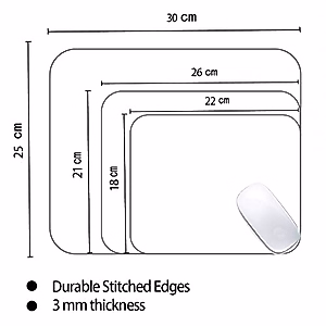 Wugao Calendar 2025,Stains Colorful Blur Mouse Pads