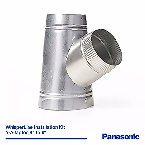 Panasonic FV-08WQ1 WhisperWall Bathroom Fan - Thru-the-Wall Ventilation Fan - 70 CFM