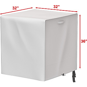 Simple Houseware Air Conditioner Cover Outdoor AC Units Protection