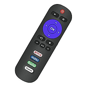 Remote Control Compatible with All TCL Roku Smart TV 50S421 55S421 55S425 70S42 32S321 55S421 43S421 65S421 32D2900 32S301 55D2900U 55S401 65D2930U 65S401 65S4 with Netflix VUDU HULU