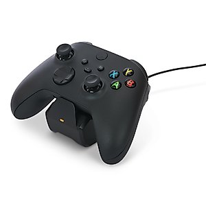 PowerA Solo Charging Stand for Xbox Series X|S - Black, works with Xbox One, charging Station for Xbox Wireless Controller, officially licensed