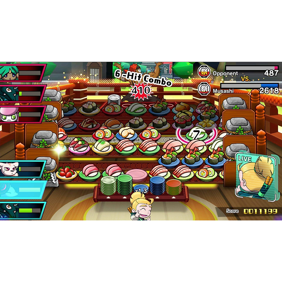 Sushi Striker: The Way of The Sushido - Nintendo 3DS