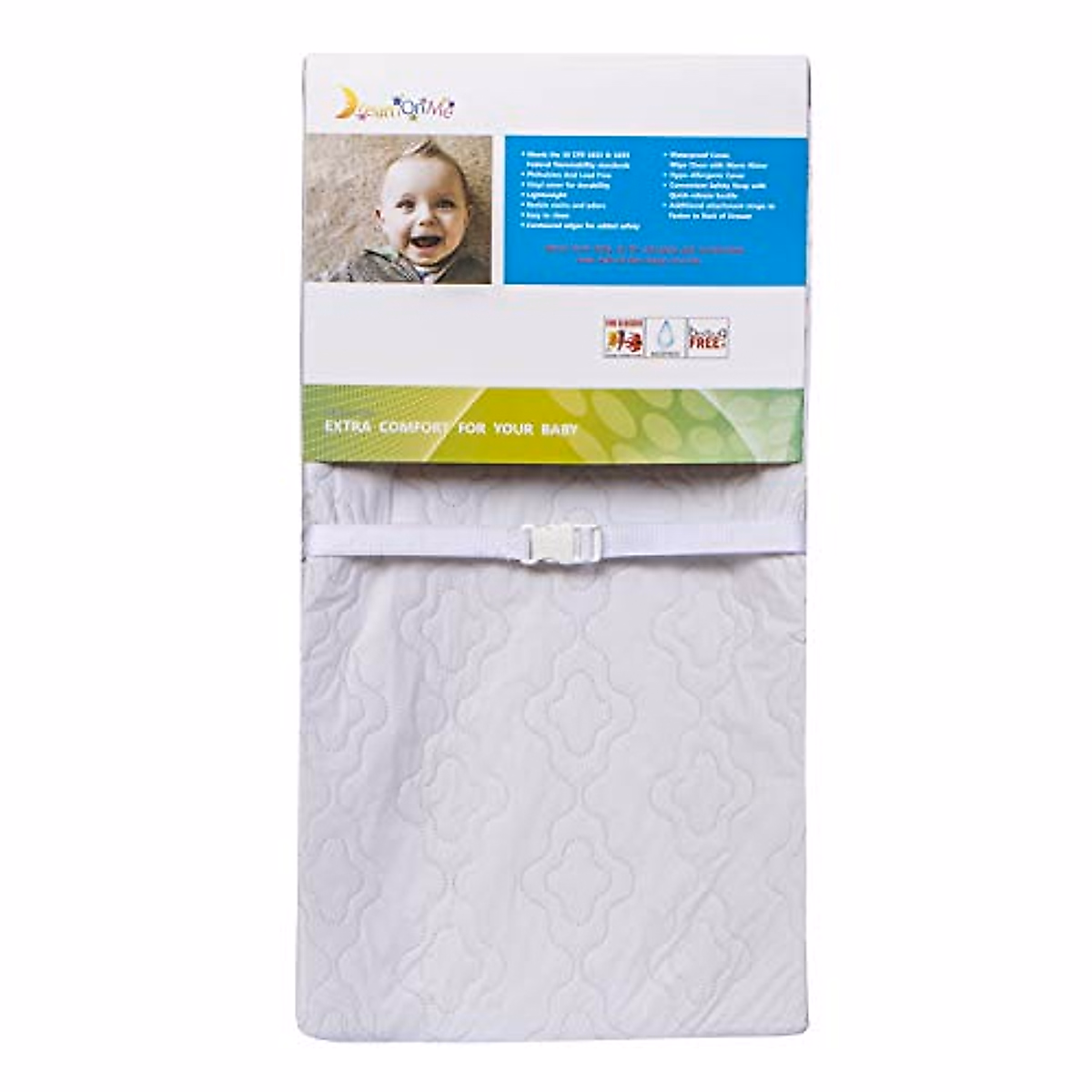 Dream On Me, Contour Changing Pad , White, 32x16x5 Inch (Pack of 1)