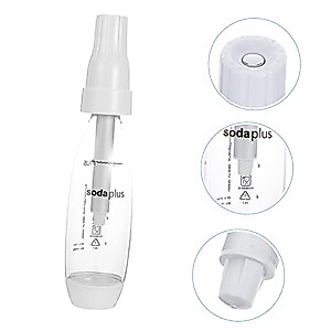 1pc sparkling water machine carbonating soda maker machine for home co2 water carbonator fizzy beverage machine fizzy drink maker DIY tools white food grade bpa cocktail household