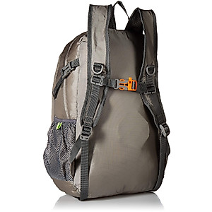 OneTrail 30L Packable Hiking Daypack | Ultralight, Ripstop (Gunmetal Grey)