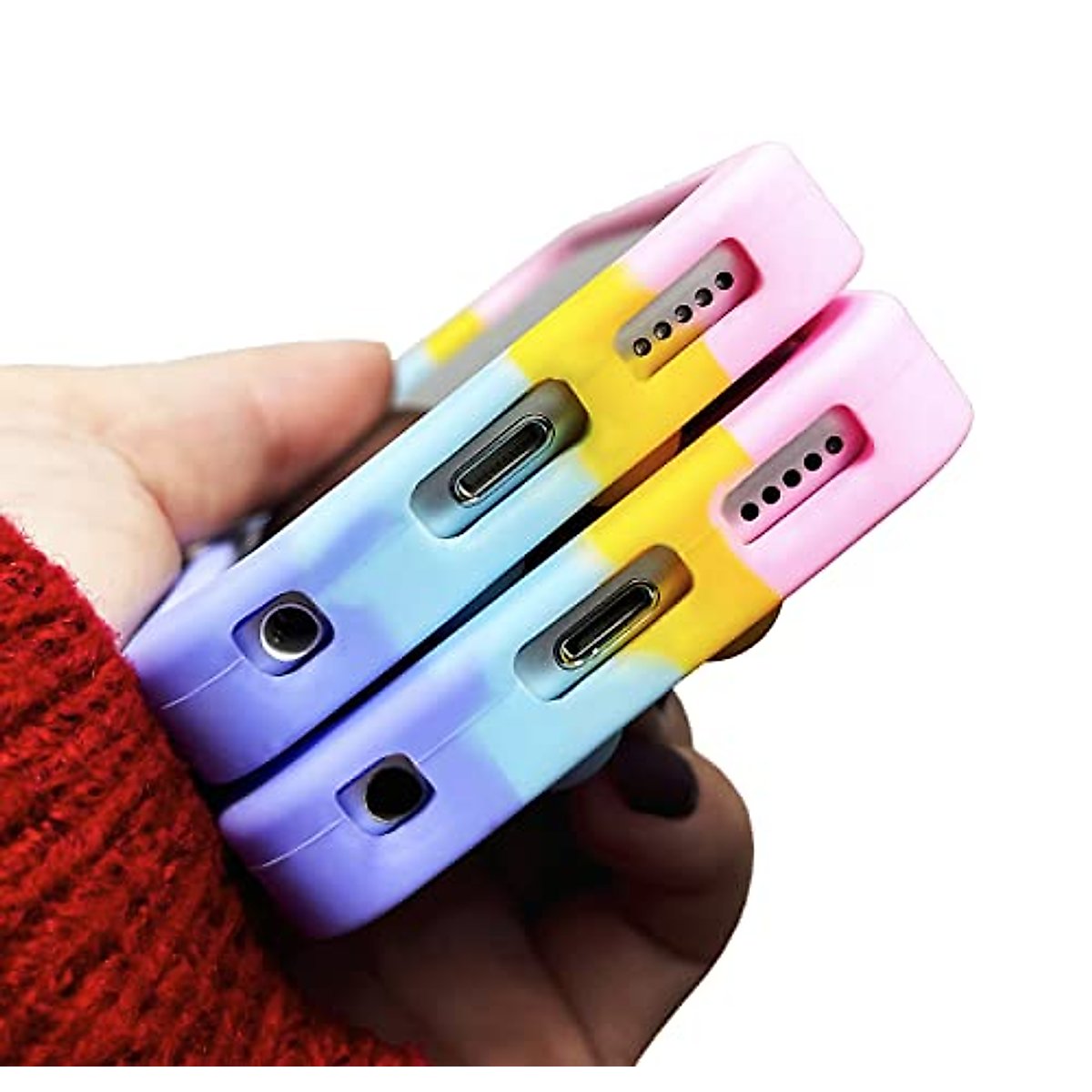 Case for iPod Touch 7 Cute Bubble Pop iPod Touch 6/5 Case Push Fidget Sensory Soft Silicone Stress Reliever Cover Compatible with iPod Touch 5th/6th/7th Generation