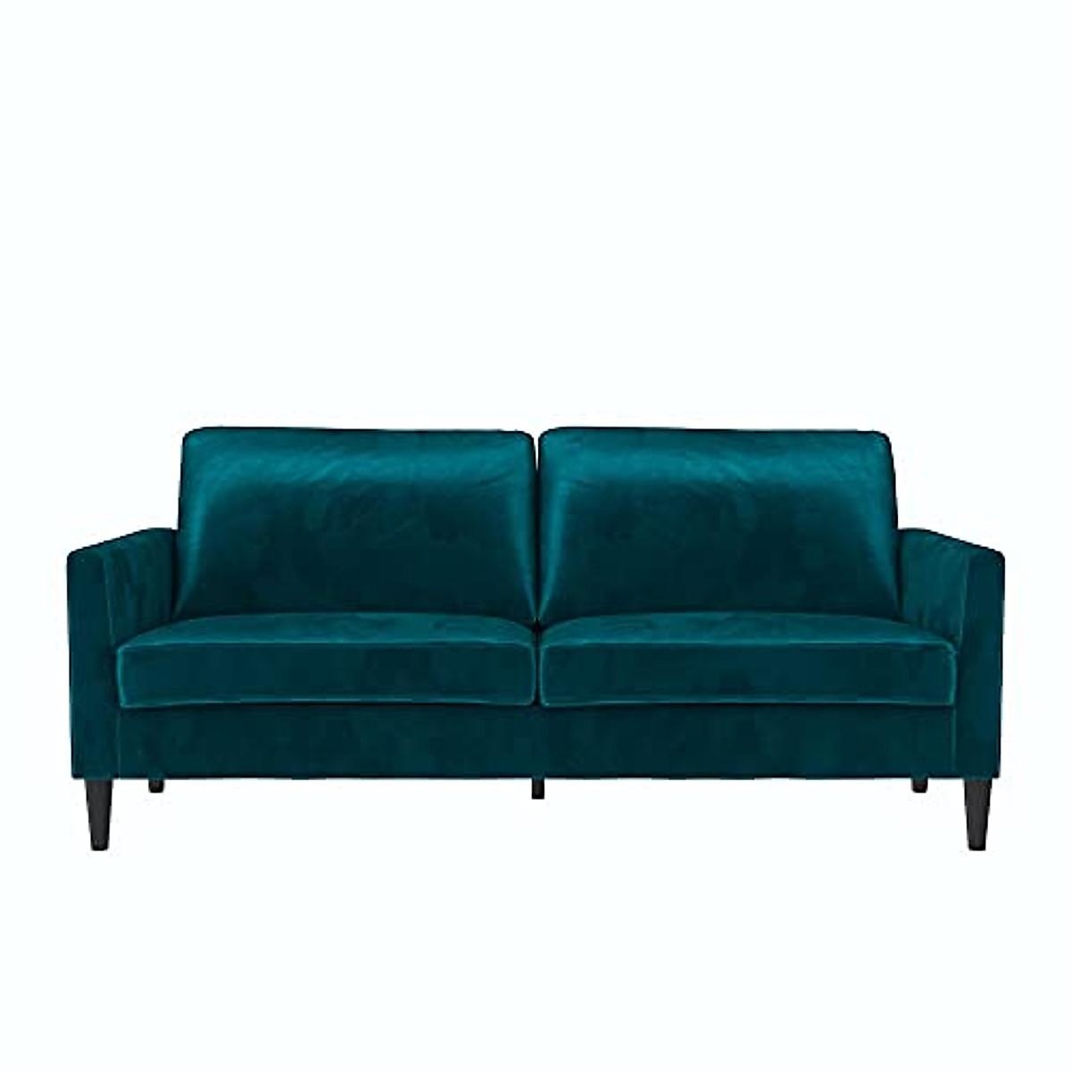 Mr. Kate Winston Sofa with Pocket Coils, Green Velvet