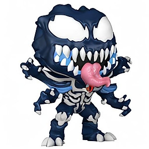 POP Marvel: Monster Hunters - Venom Funko Vinyl Figure (Bundled with Compatible Box Protector Case), Multicolored, 3.75 inches