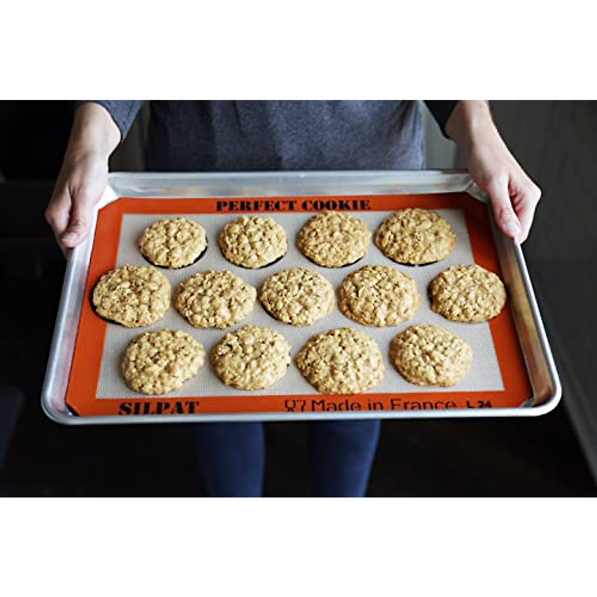 Silpat The Original Perfect Cookie Non-Stick Silicone Baking Mat, 11-5/8" x 16-1/2"