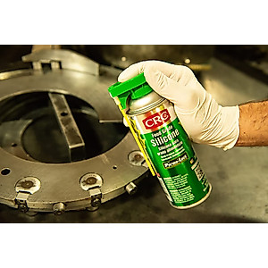 CRC Food Grade Silicone, 10 Wt Oz, Multi-Purpose Silicone Lubricant for High Temperature Applications, NSF H1 Registered Aerosol Spray (12 pack)