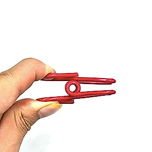 Chip Clips, Utility PVC-Coated Steel Clip for Food Package, Chips Bag, Clothes, Parper, Pack of 16, 2 Inch