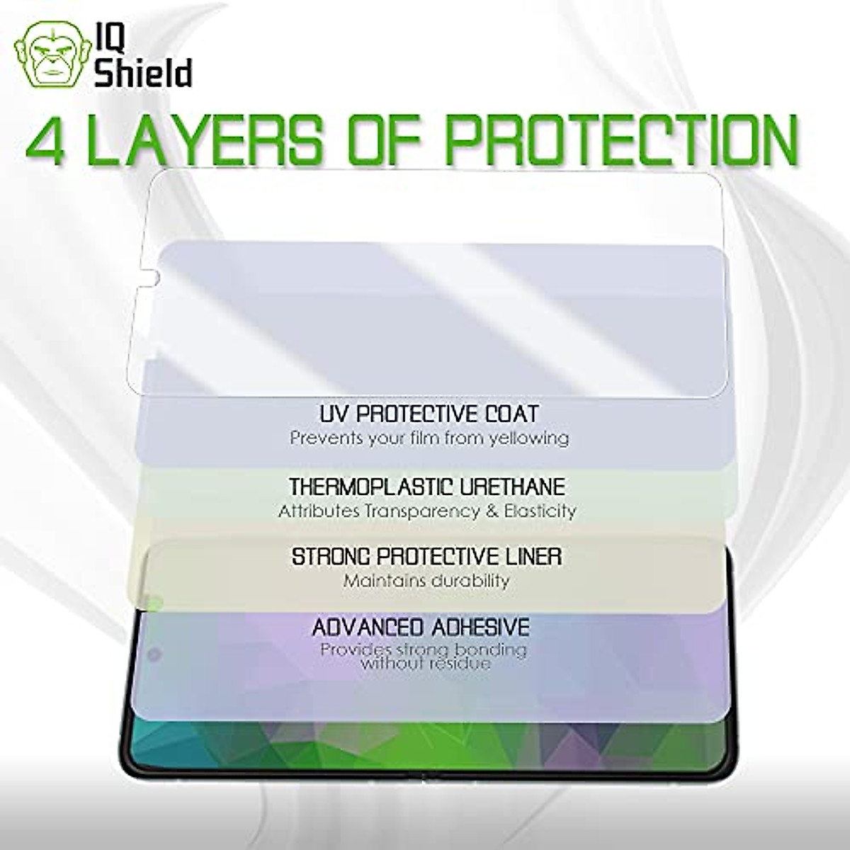 IQShield Screen Protector Compatible with Samsung Galaxy Z Flip 3 (2-Pack) Anti-Bubble Clear Film