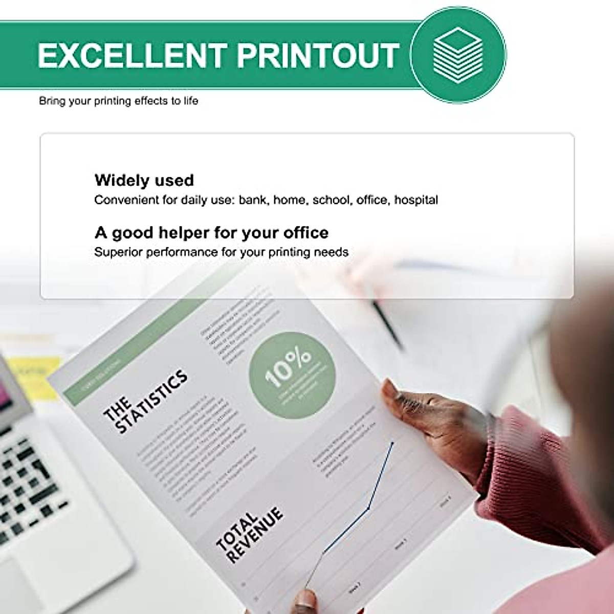 DOPHEN 1 Pack E260A11A - E260 E360 E460 E462 Series Black Print Toner Cartridge Replacement for Lexmark E260 E360 E460 E462 Series Printers (3,800 Pages)