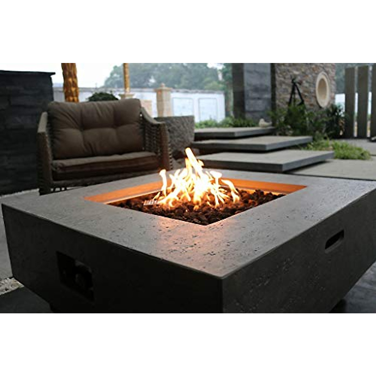 Elementi Manhattan Fire Pit - Natural Gas
