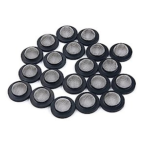 20 Pieces Stainless Steel Filter Garden Hose Washers with Screen for 3/4 inch Garden Hose Connector