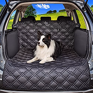 Meadowlark SUV Cargo Liner Dog Seat Covers, Double Stitched & Extra Padded, Water Repellant, Anti Shock, Non-Slip, Dog Car Seat Cover Trunk Mat, Dog Accessories, Pet Car Seat Protector for Fur & Mud