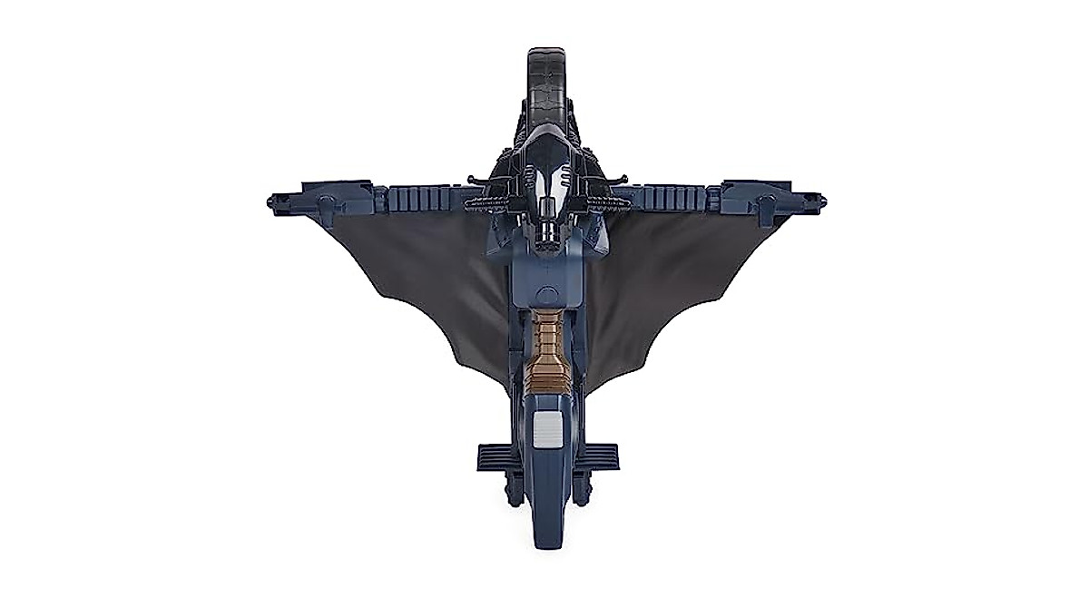 Transforming 2-in-1 Batcycle & Batglider Toy for Kids