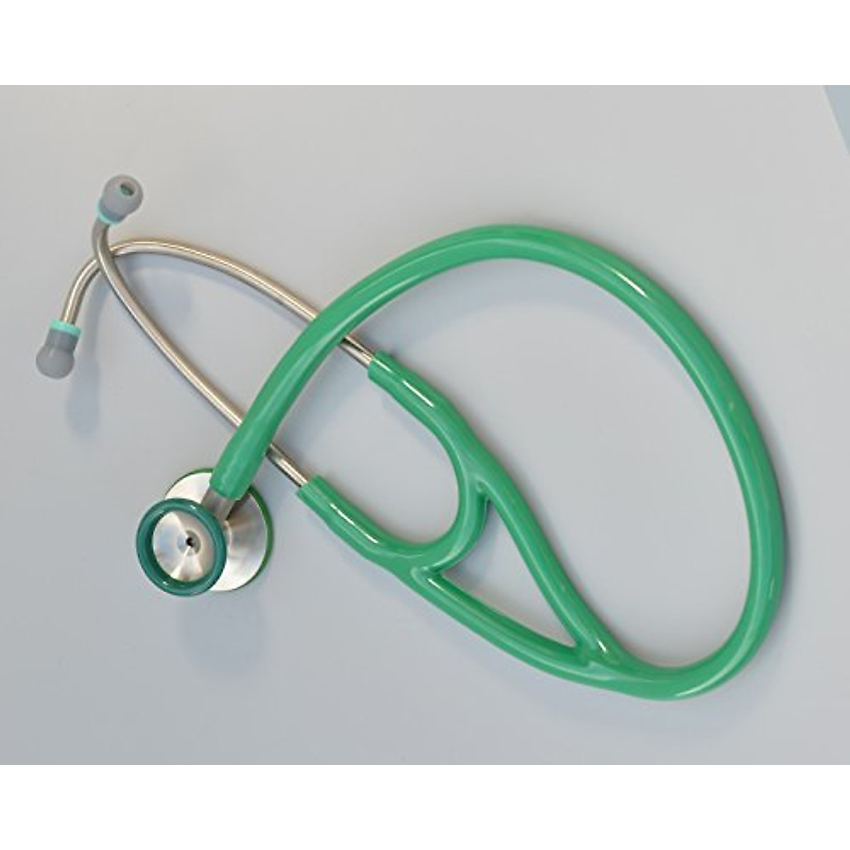 Kila Scopes Bell Stethoscope - Professional Dual Head Bell Cardiology & Diagnostic Stethoscope for Doctors and Nurses - with Accessories K771 Green