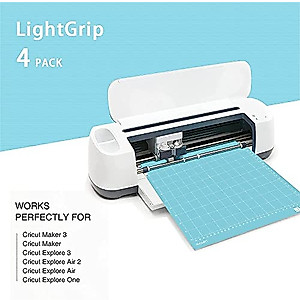 Cutting Mat for Cricuts, FOME 4PCS Standard Adhesive Grip Cutting Mat 12x12 inch Standard Adhesive Sticky Quilting Replacement Cut Mats for Cricuts Maker 3/Maker/Explore 3/Air 2/Air/One