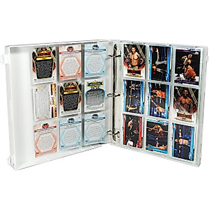 UniKeep WWE WrestleMania Themed Collectible Card Storage Binder - Comes With 20 Card Pages (Tartan)